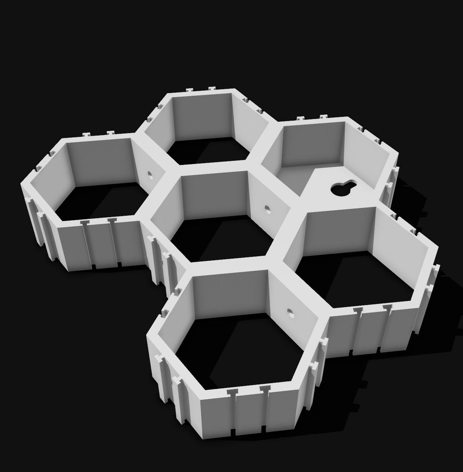 Modular Lego Minifigure Hexagonal Wall Display - Etsy