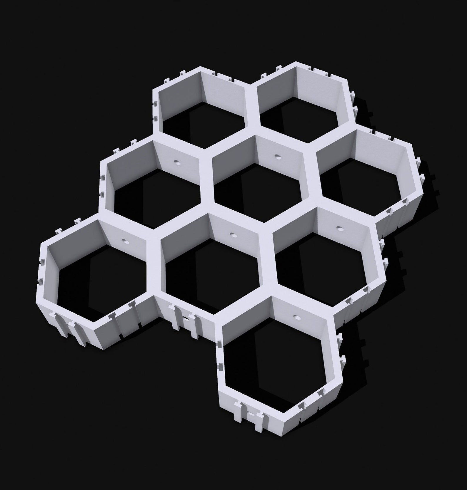 Modular Lego Minifigure Hexagonal Wall Display - Etsy