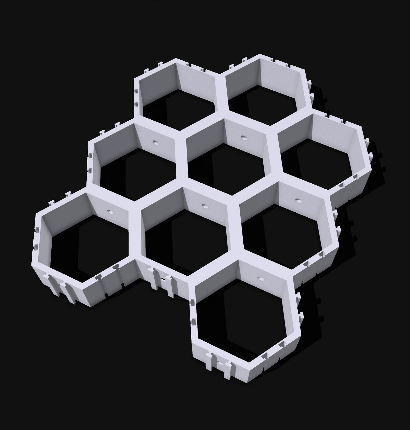 Modular Lego Minifigure Hexagonal Wall Display - Etsy