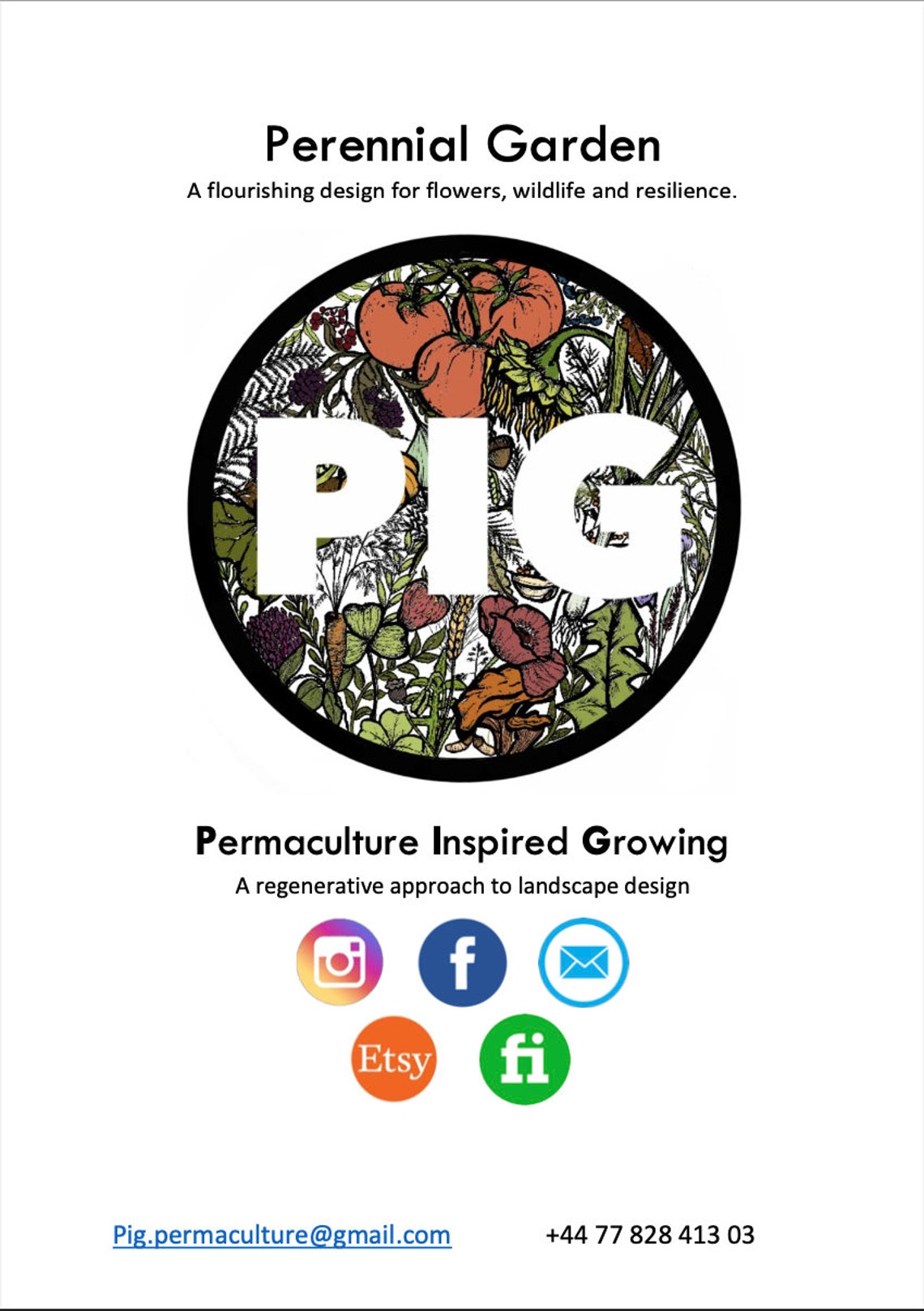 Perennial Garden - Pre-made Garden, Ready Made Permaculture Design, Eco ...