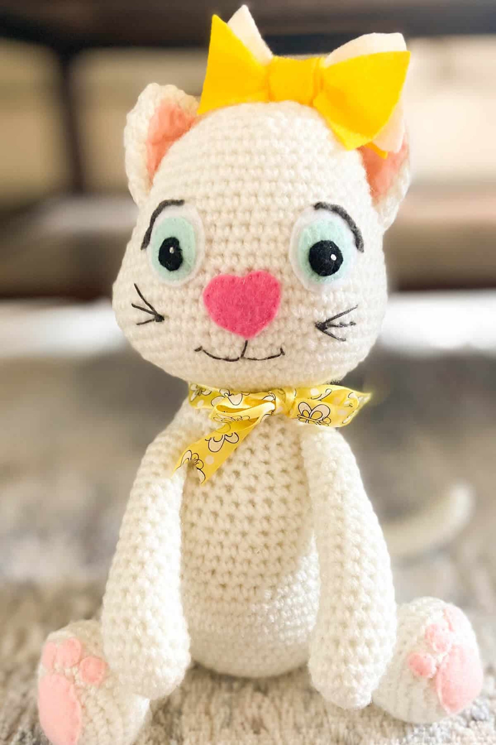 Mazie the Cat Crochet Doll Pattern - Etsy