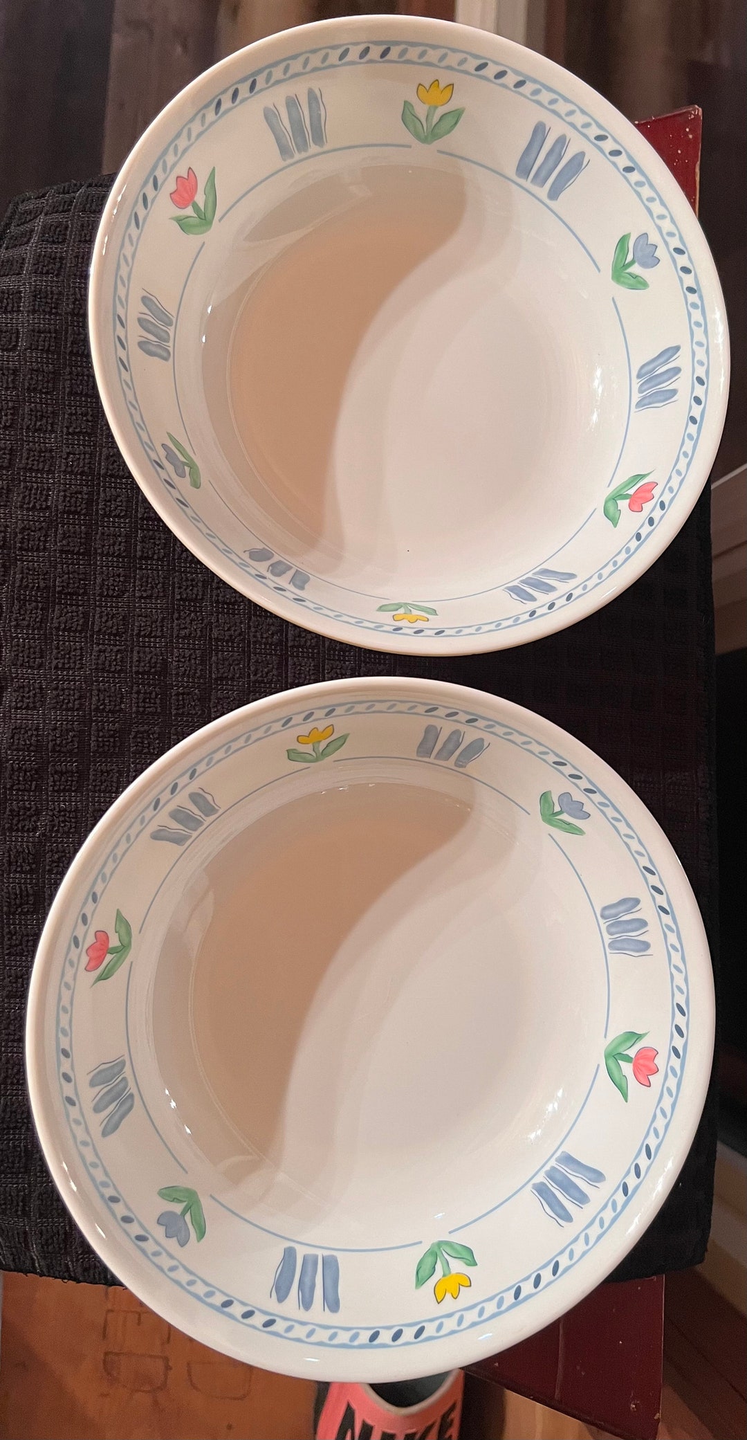 Vintage Melamine Wear Bowls - Etsy