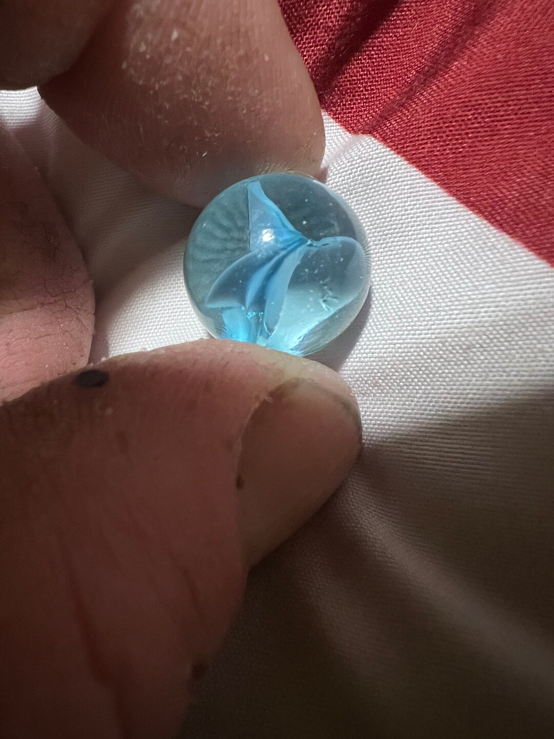 Pretty Baby Blue Cat Eye Marble - Etsy