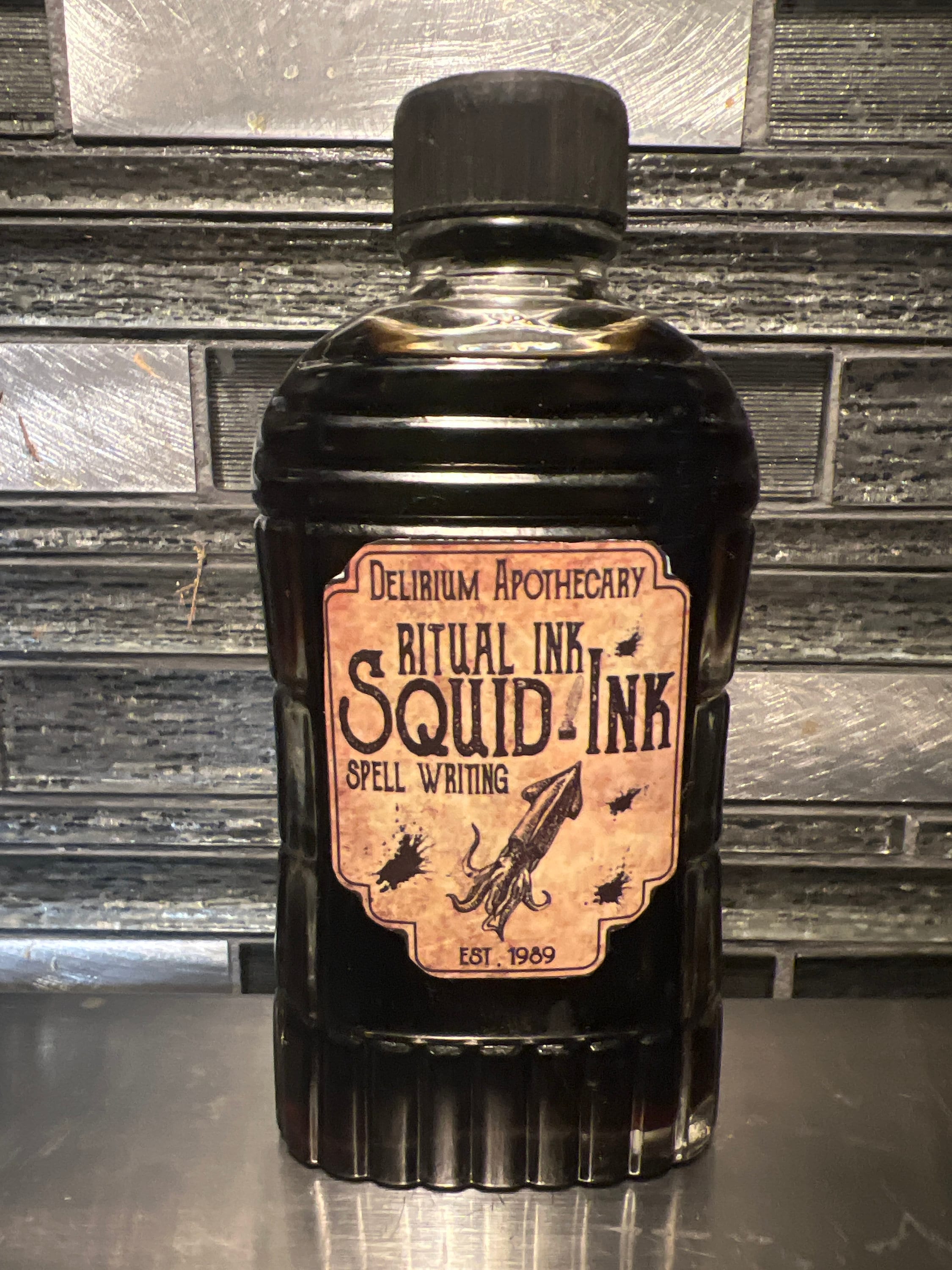 Squid Ink Bottle - Etsy
