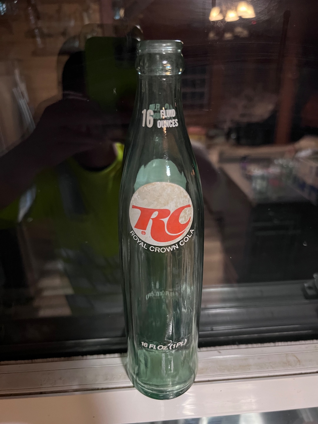Big 16oz Green Glass Vintage RC Cola Bottle. Beautiful Condition - Etsy