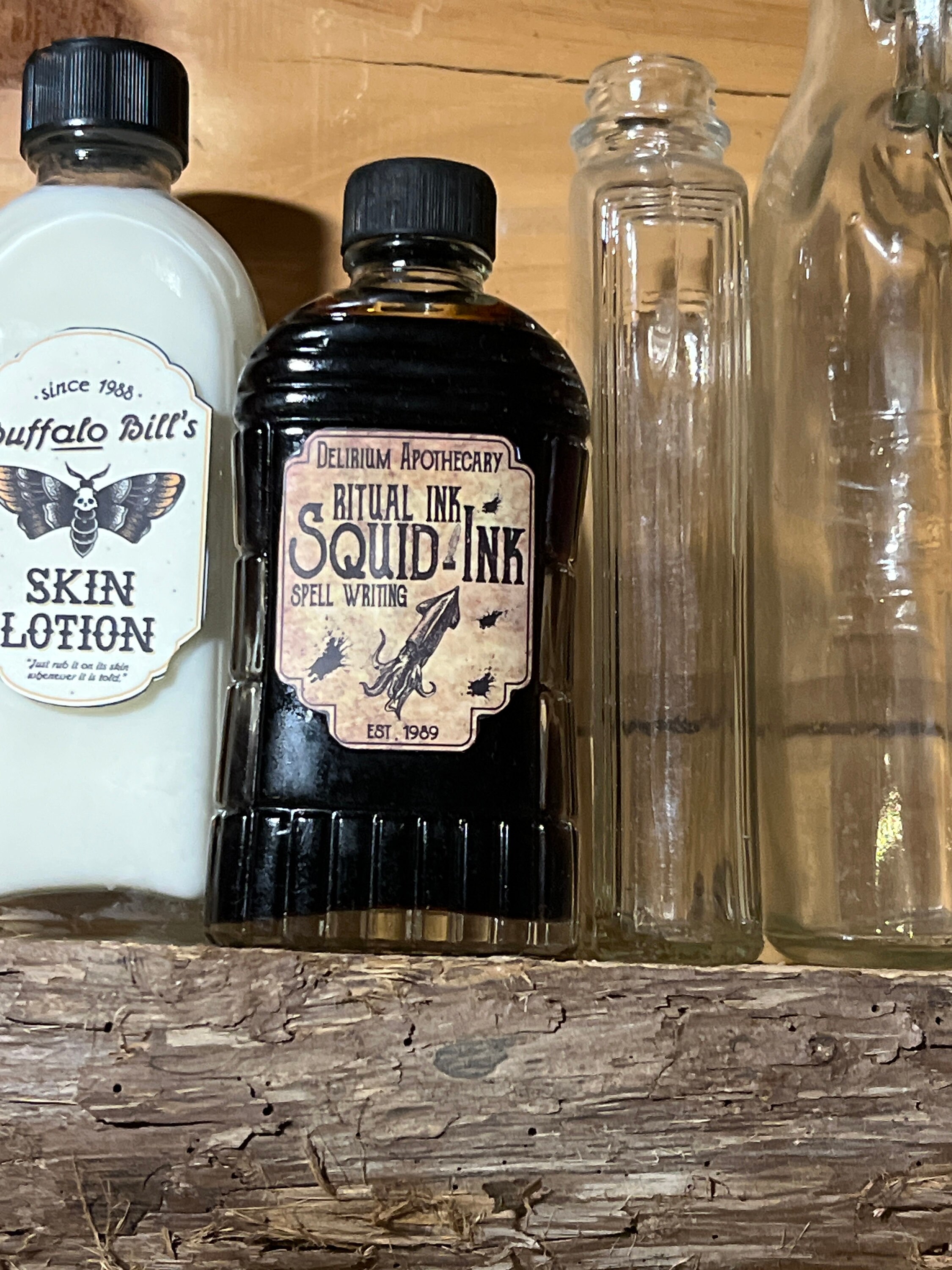 Squid Ink Bottle - Etsy