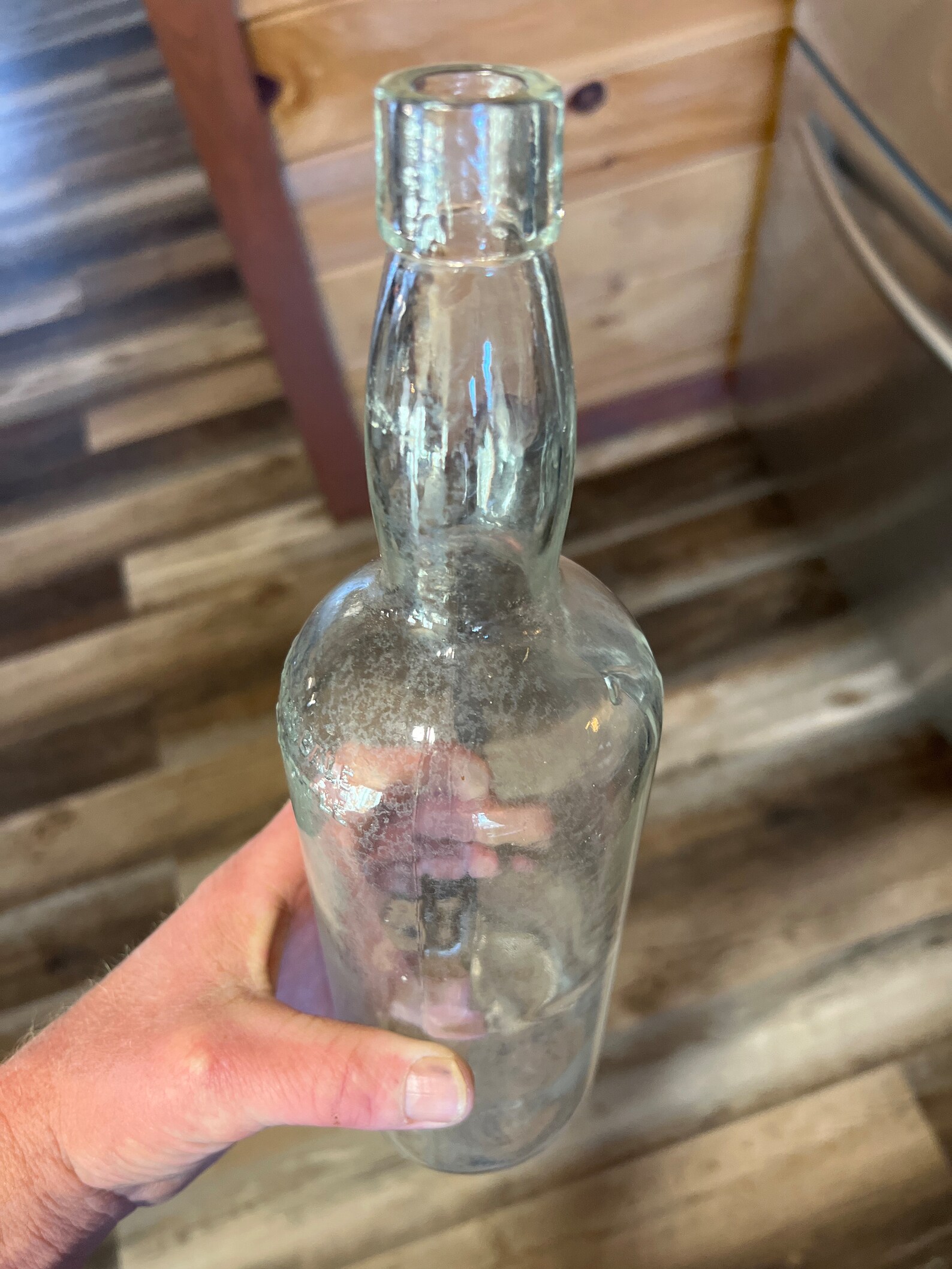 Vintage Ladys Leg Cork Top Whiskey Bottle - Etsy