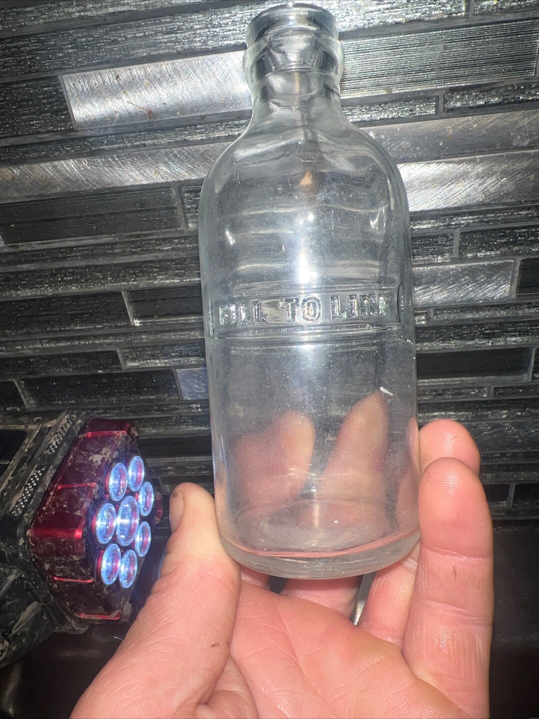 Vintage Fill to Line Bottle. Old - Etsy