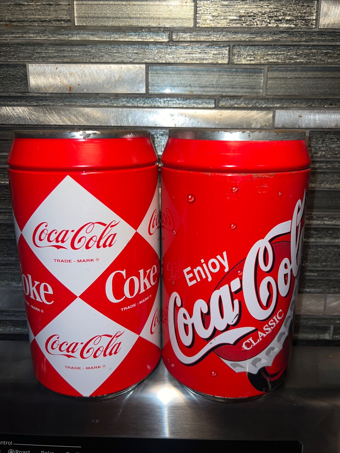 Two Vintage Coca-cola Coin Bank - Etsy
