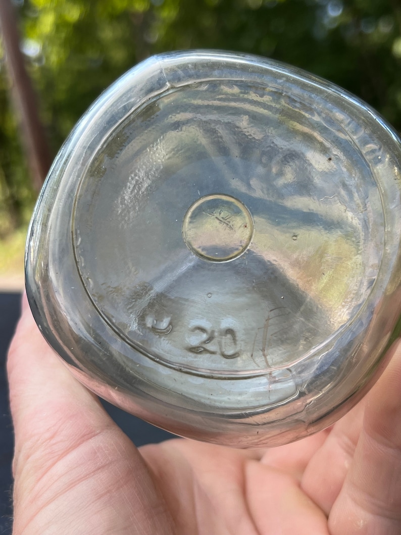 Vintage Kerr Self Sealing Mason Jar Quart With Zinc Lid - Etsy