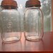 A Pair of Vintage Quart Jars. Atlas Mason and Longlife Mason. Excellent ...