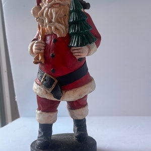 Vintage Santa Claus Figurine - Etsy