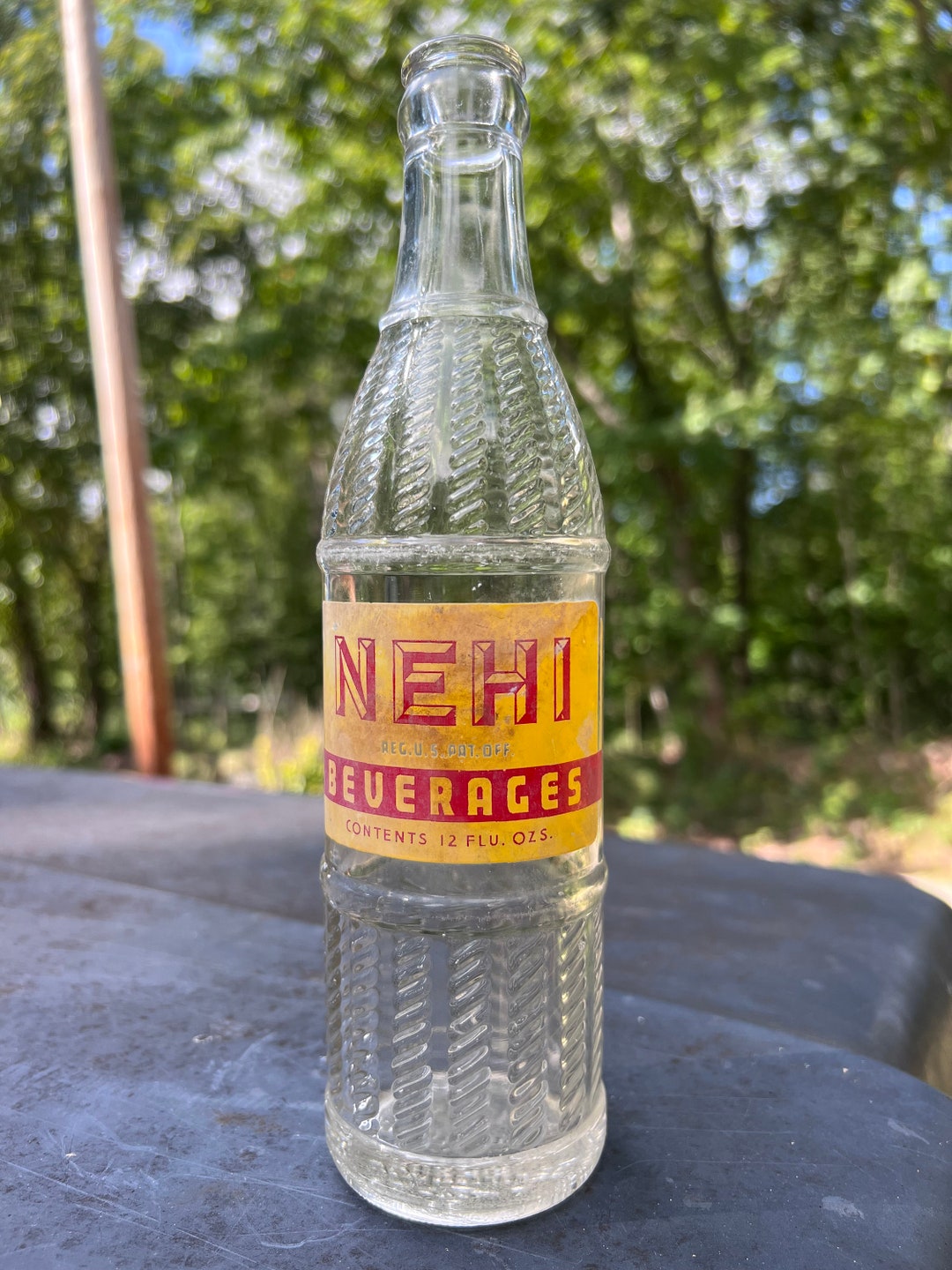 1950s NEHI Soda Bottle 12 Fl Ozs - Etsy