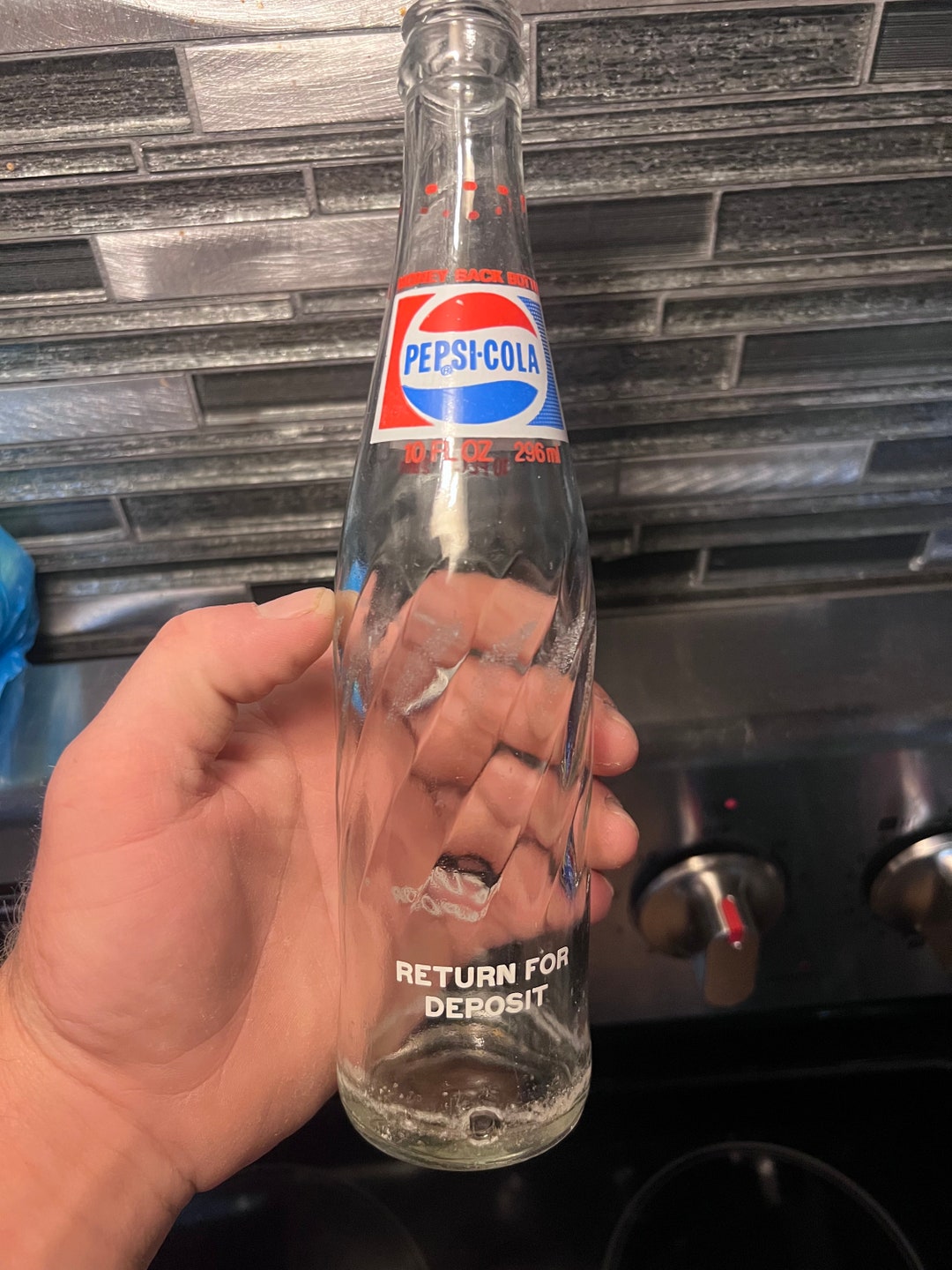 Vintage 10 Oz ACL Pepsi Bottle. Great Color - Etsy