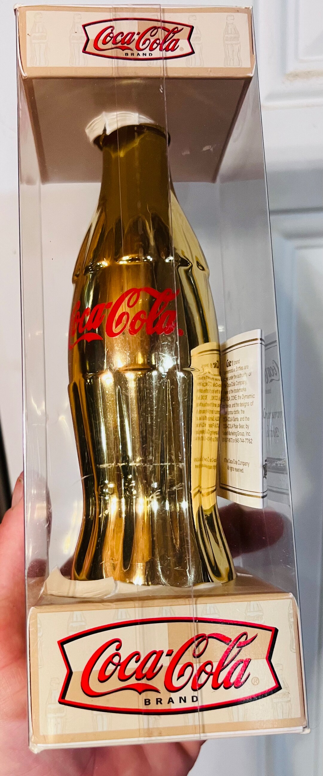Vintage Coca-cola 100th Anniversary Gold Bottle New in Box - Etsy
