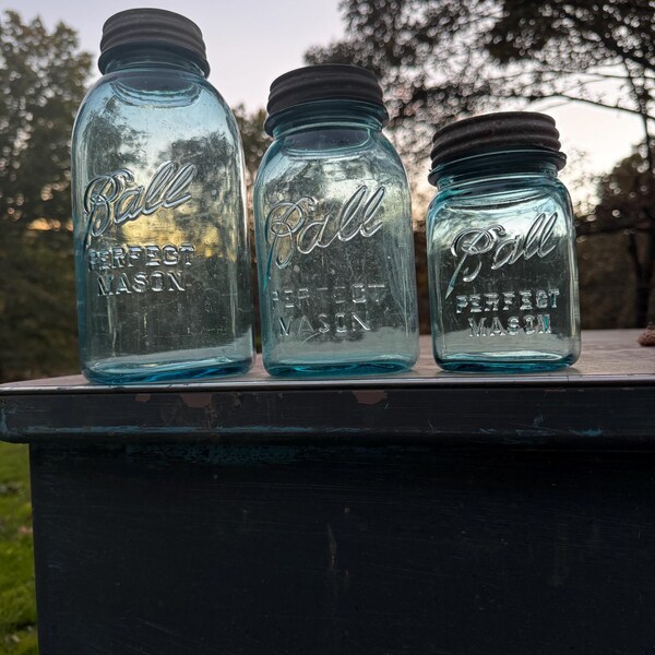 Pint Size Mason Jars - Etsy
