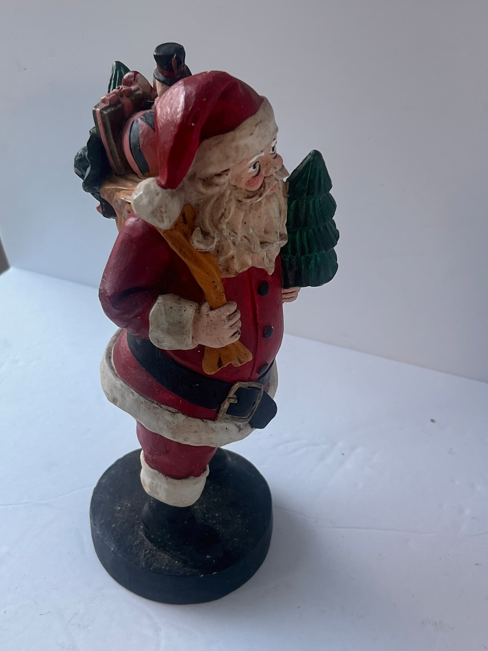 Vintage Santa Claus Figurine - Etsy