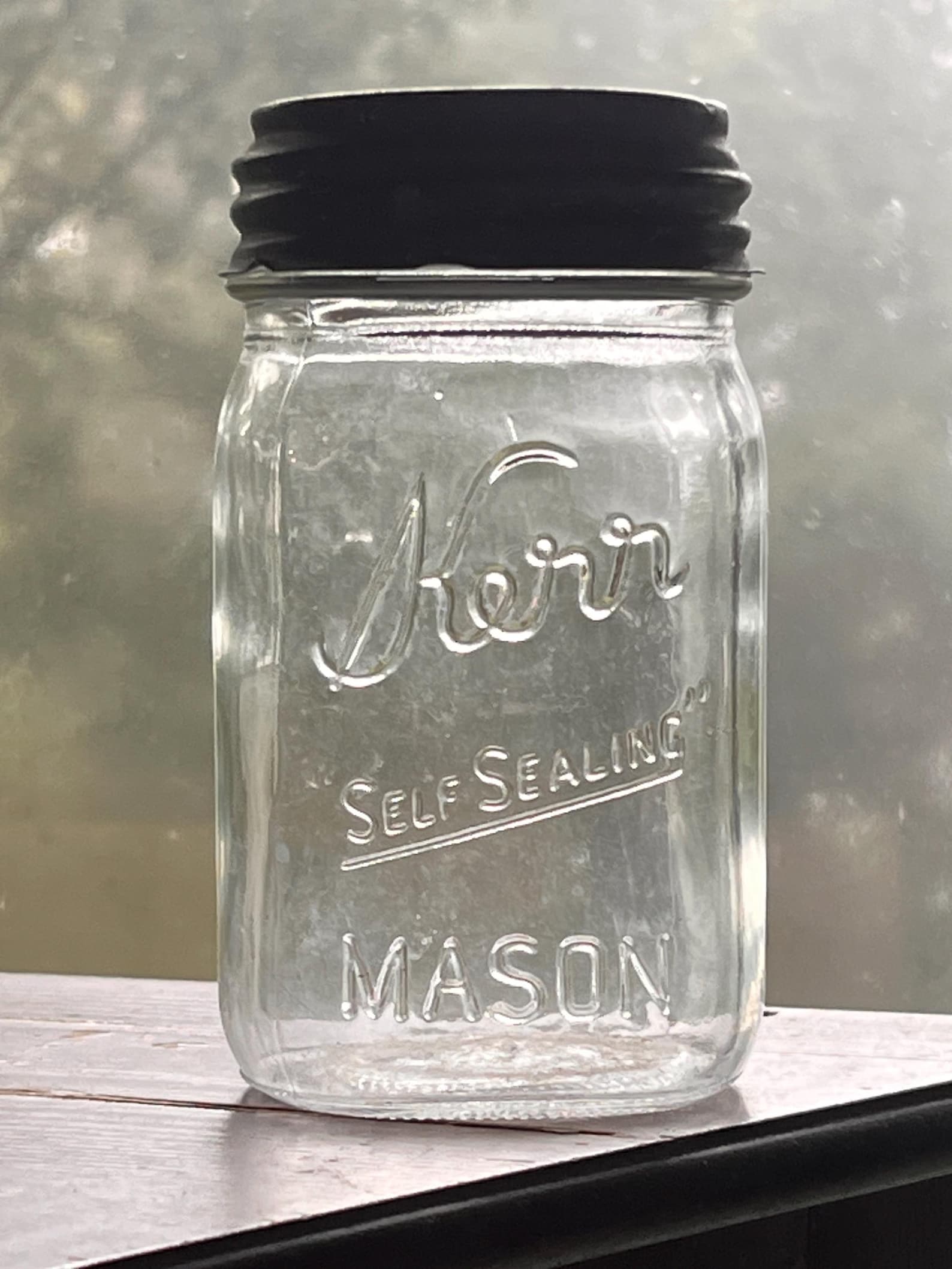 Vintage Kerr Self Sealing Pint Mason Jar With Zinc Lid - Etsy