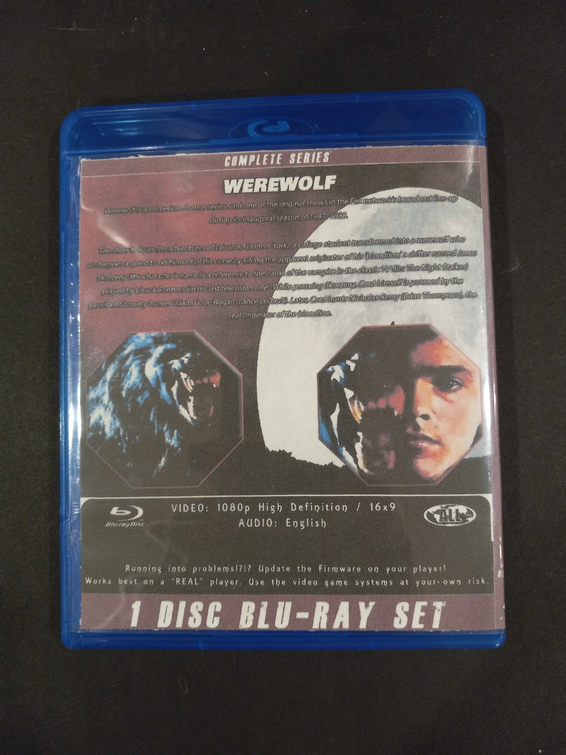 Werewolf Complete Series - Etsy