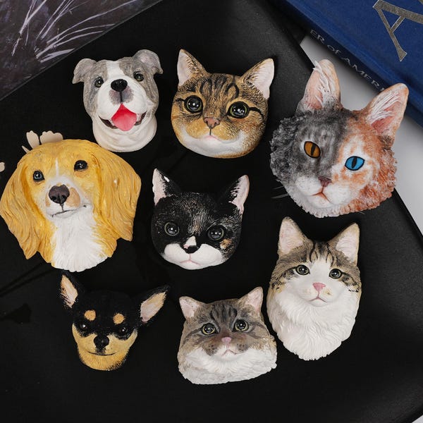 Clay Personalized Magnets - Etsy