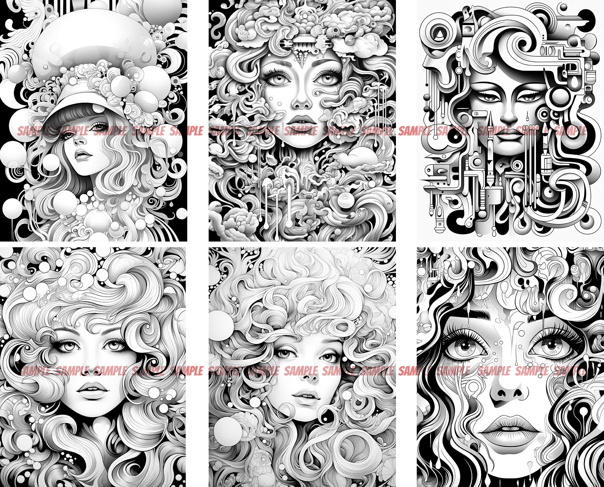 Printable Coloring Pages Bundle Coloring Download - Etsy