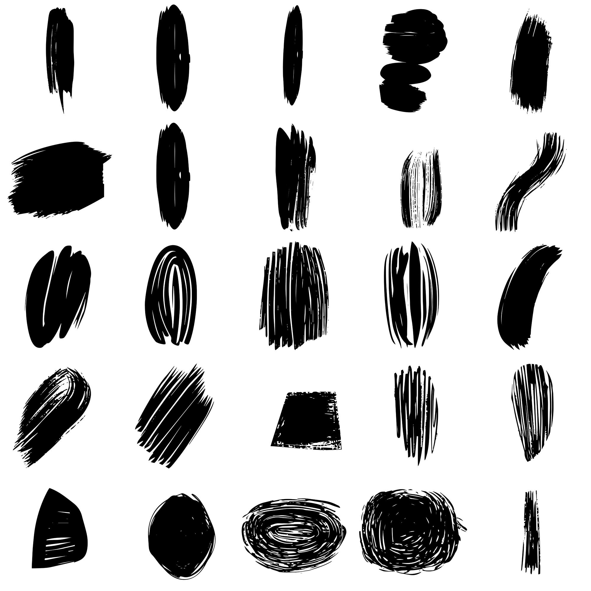 Brush Strokes Svg Splatter Svg, Paint Brush Svg, Splatter Background ...