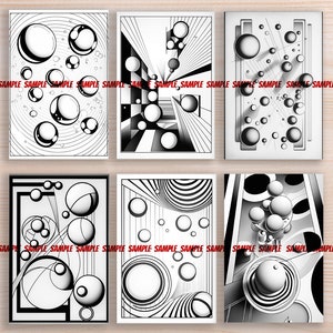 50 Marbles Coloring Pages - Etsy
