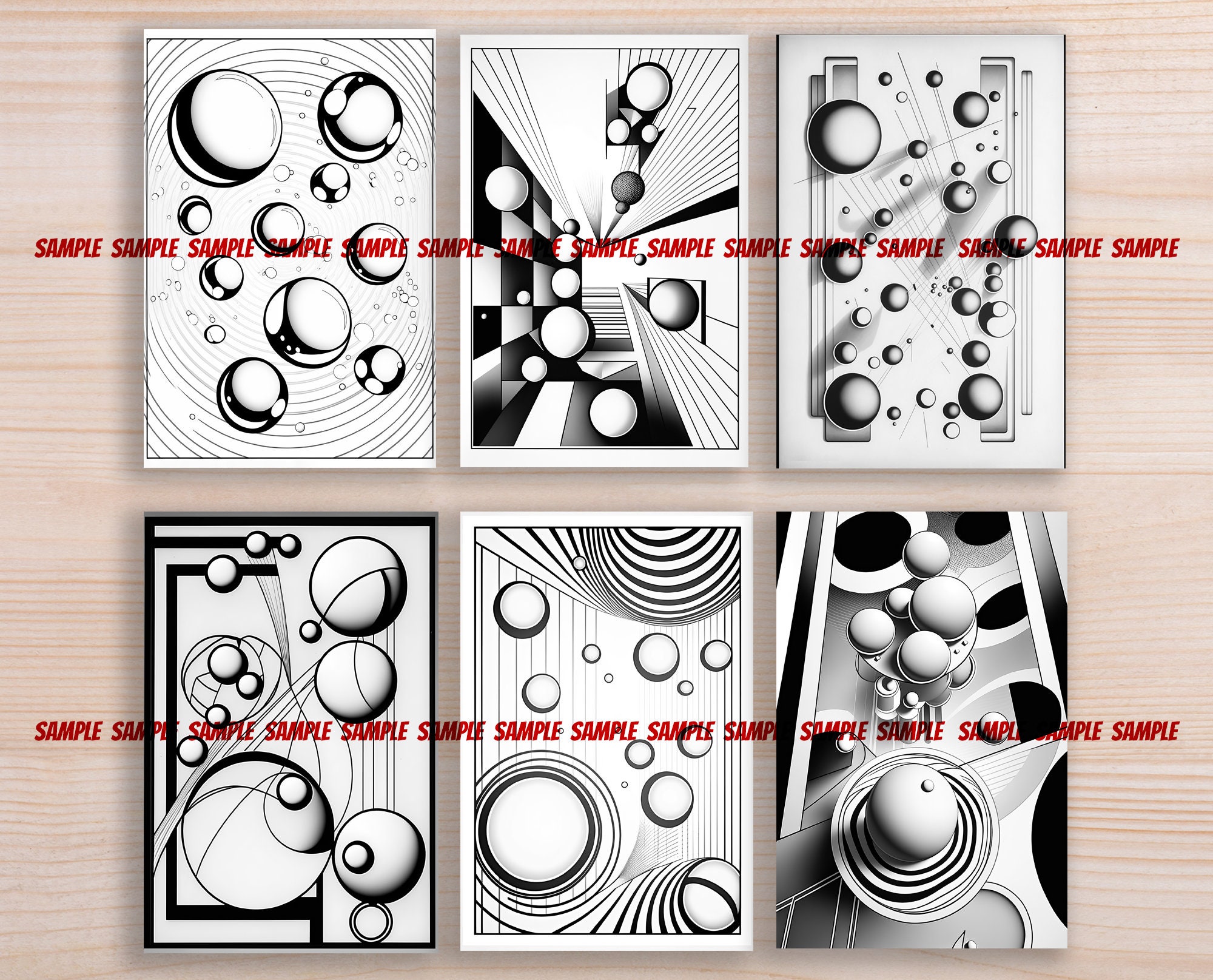 50 Marbles Coloring Pages - Etsy