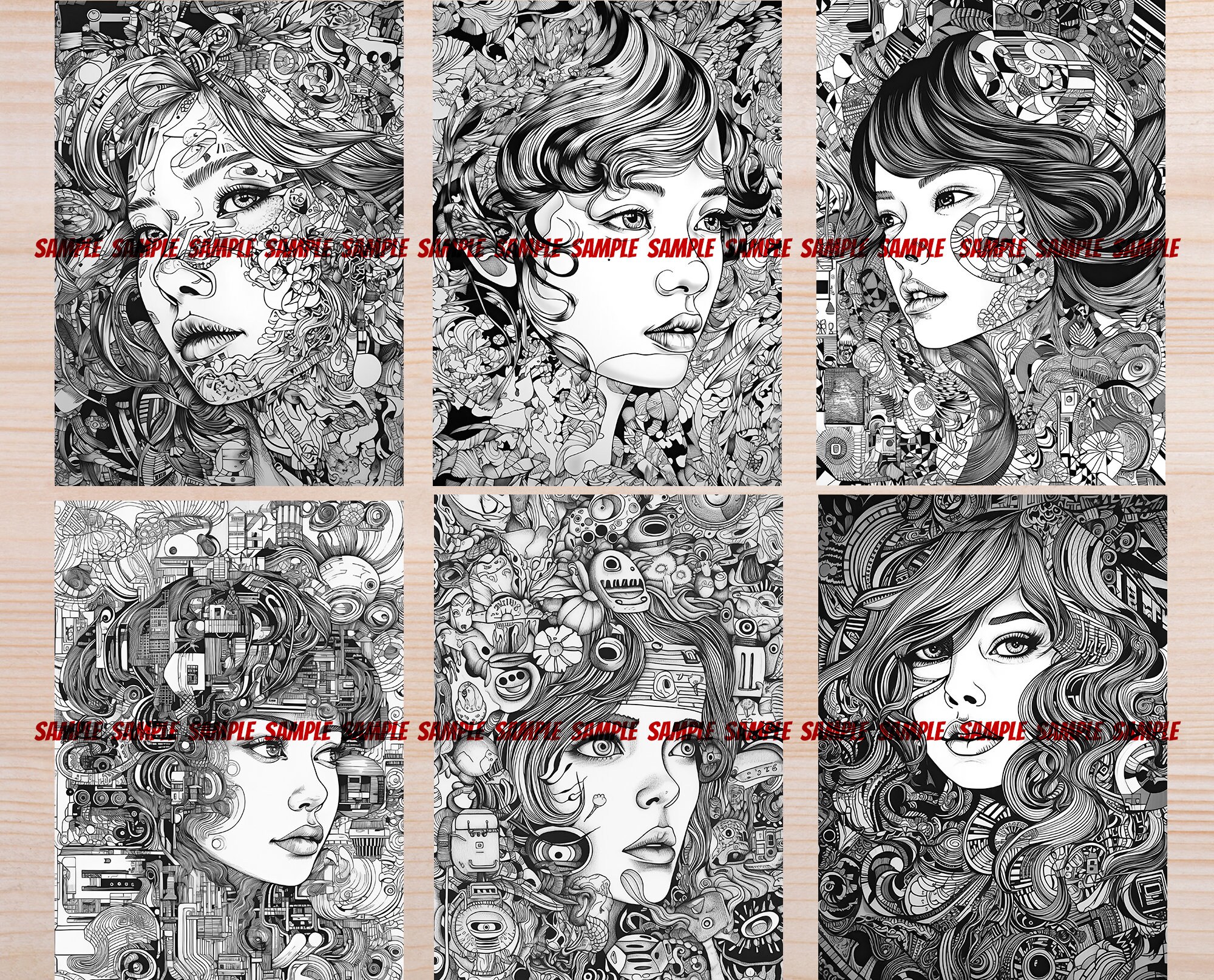 Printable Coloring Pages Bundle Coloring Download - Etsy