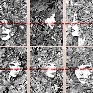 Printable Coloring Pages, Coloring Download, Hippy, Hippies, Sixties ...