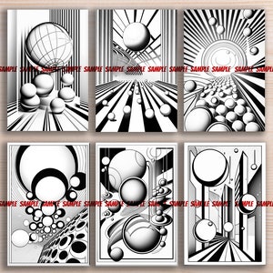 50 Marbles Coloring Pages - Etsy