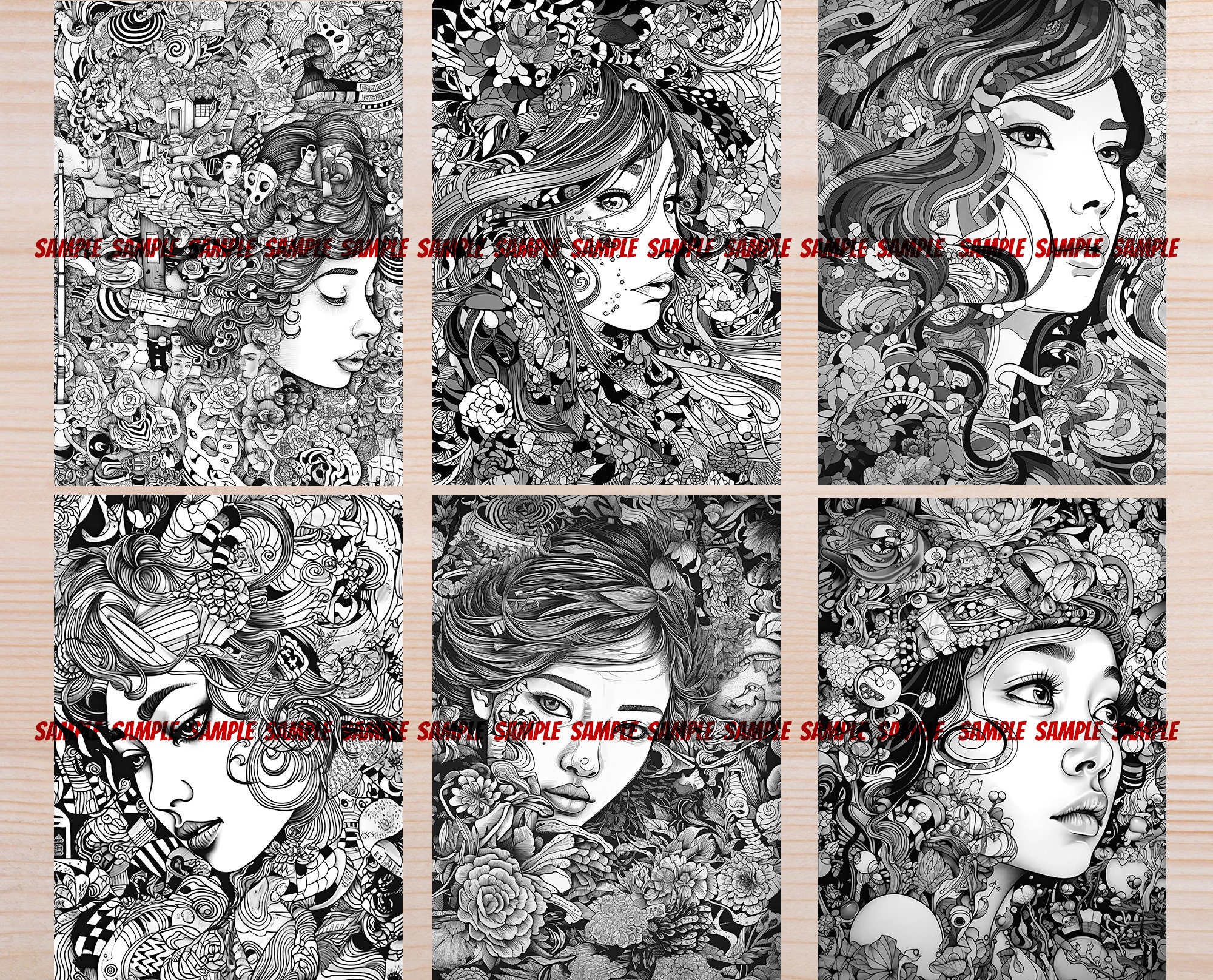 Printable Coloring Pages Bundle Coloring Download - Etsy