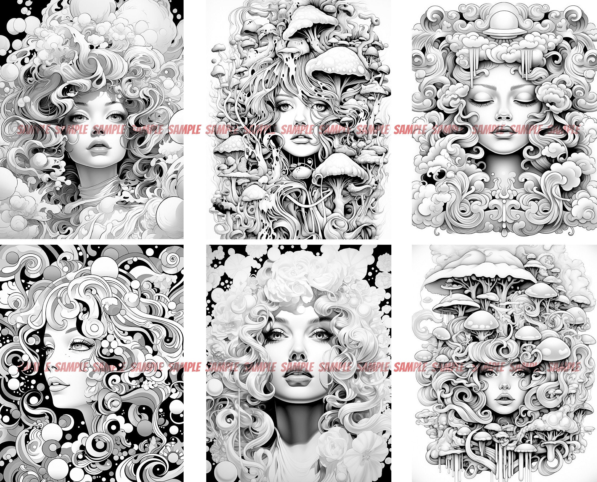 Printable Coloring Pages Bundle Coloring Download - Etsy