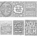 Motivational Quote Coloring Pages - 50 Printable Affirmations - Etsy