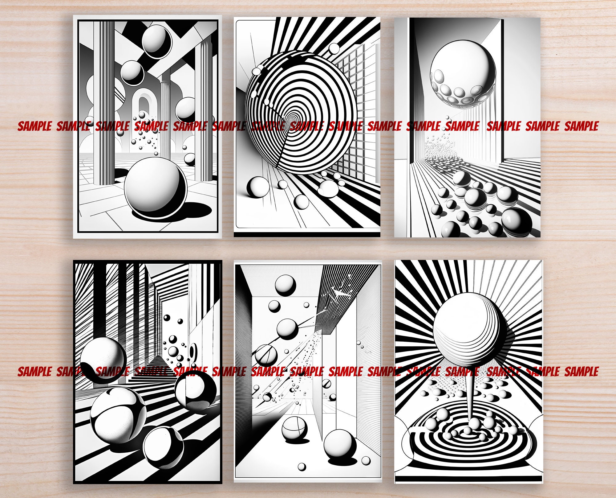 50 Marbles Coloring Pages - Etsy