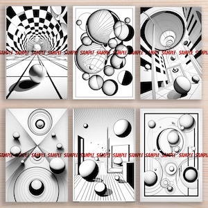 50 Marbles Coloring Pages - Etsy