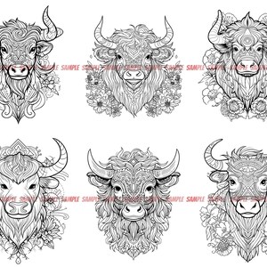 Beautiful Mandala Coloring Pages Bundle, Printable Coloring Pages ...