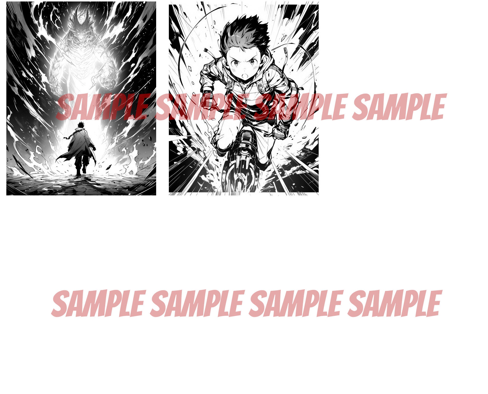 Action Manga Coloring Pages, Action Anime Coloring Pages, Adult ...