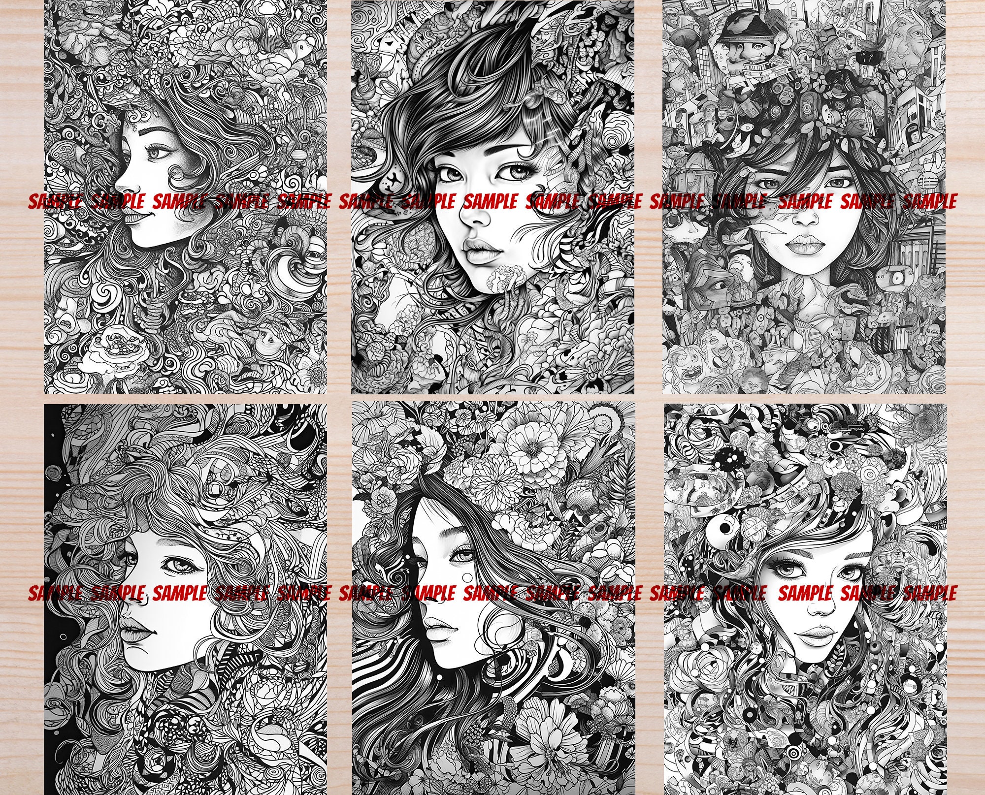 Free Printable Coloring Pages Adults Hippies 60s