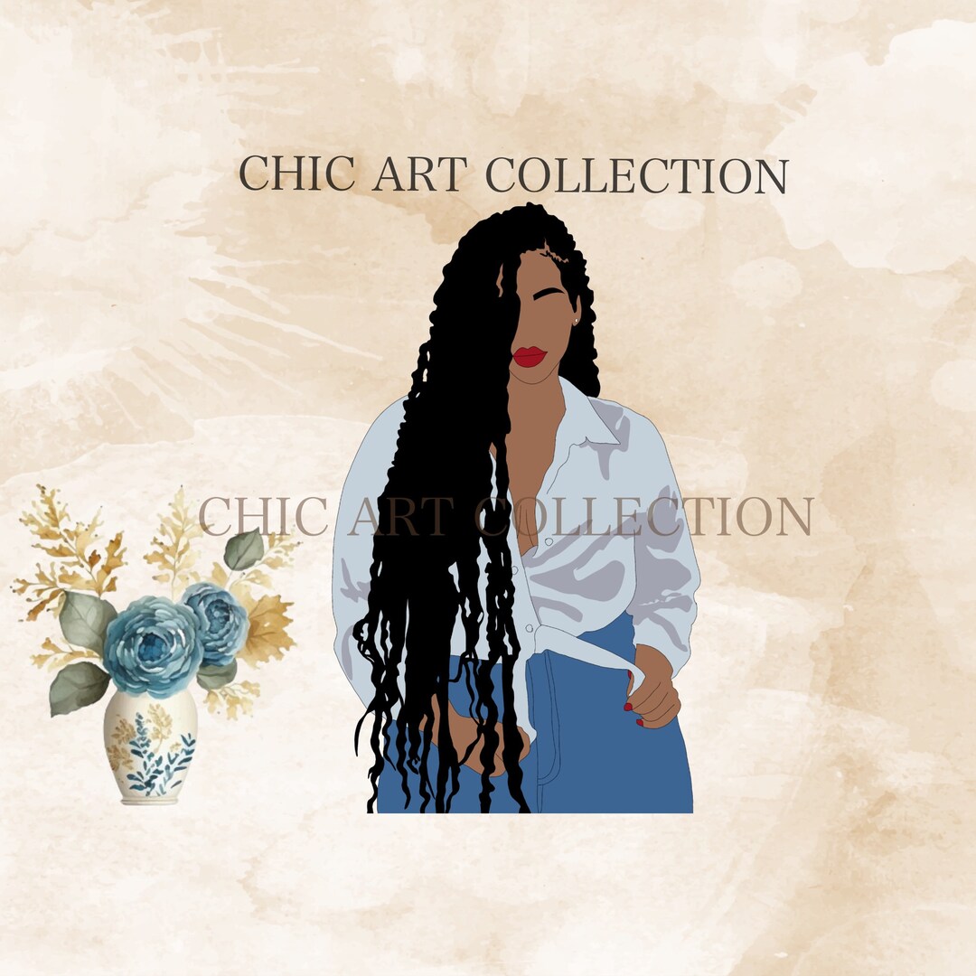 Black Woman Clipart, African American Woman Clipart, Black Woman Png ...