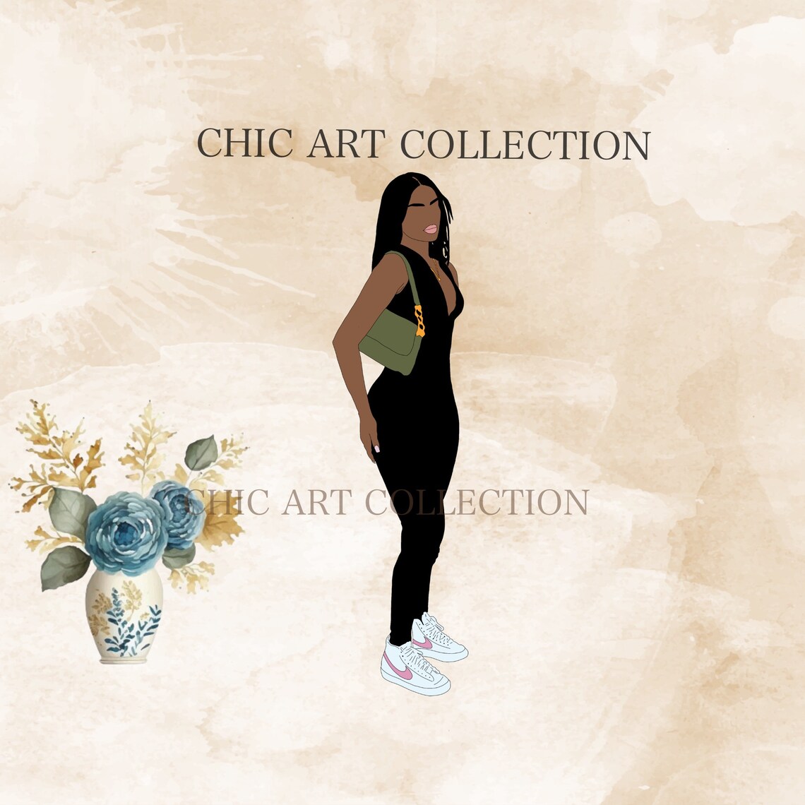 Black Woman Clipart, African American Woman Clipart, Black Woman Png ...