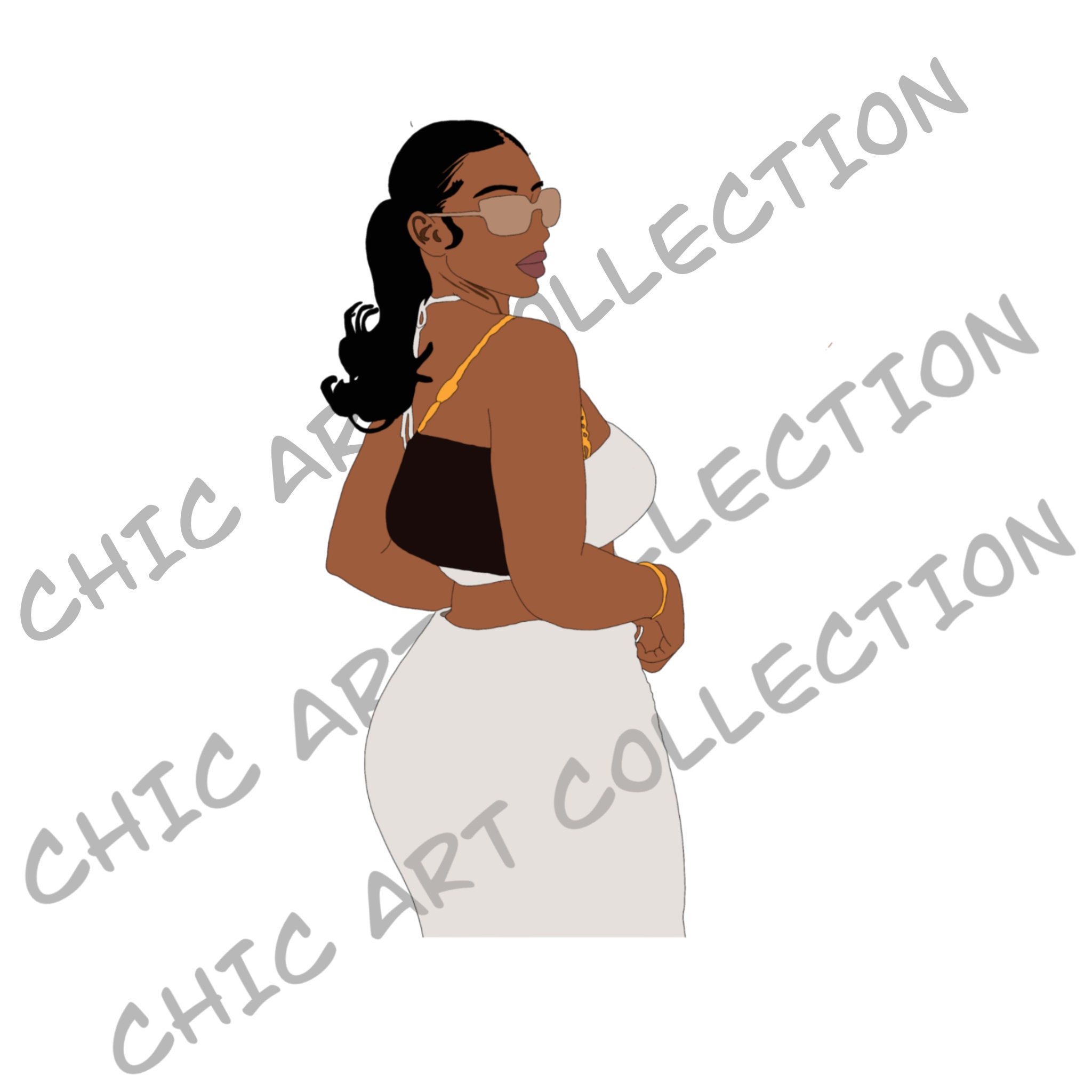 Black Woman Clipart, African American Woman Clipart, Black Woman Png ...