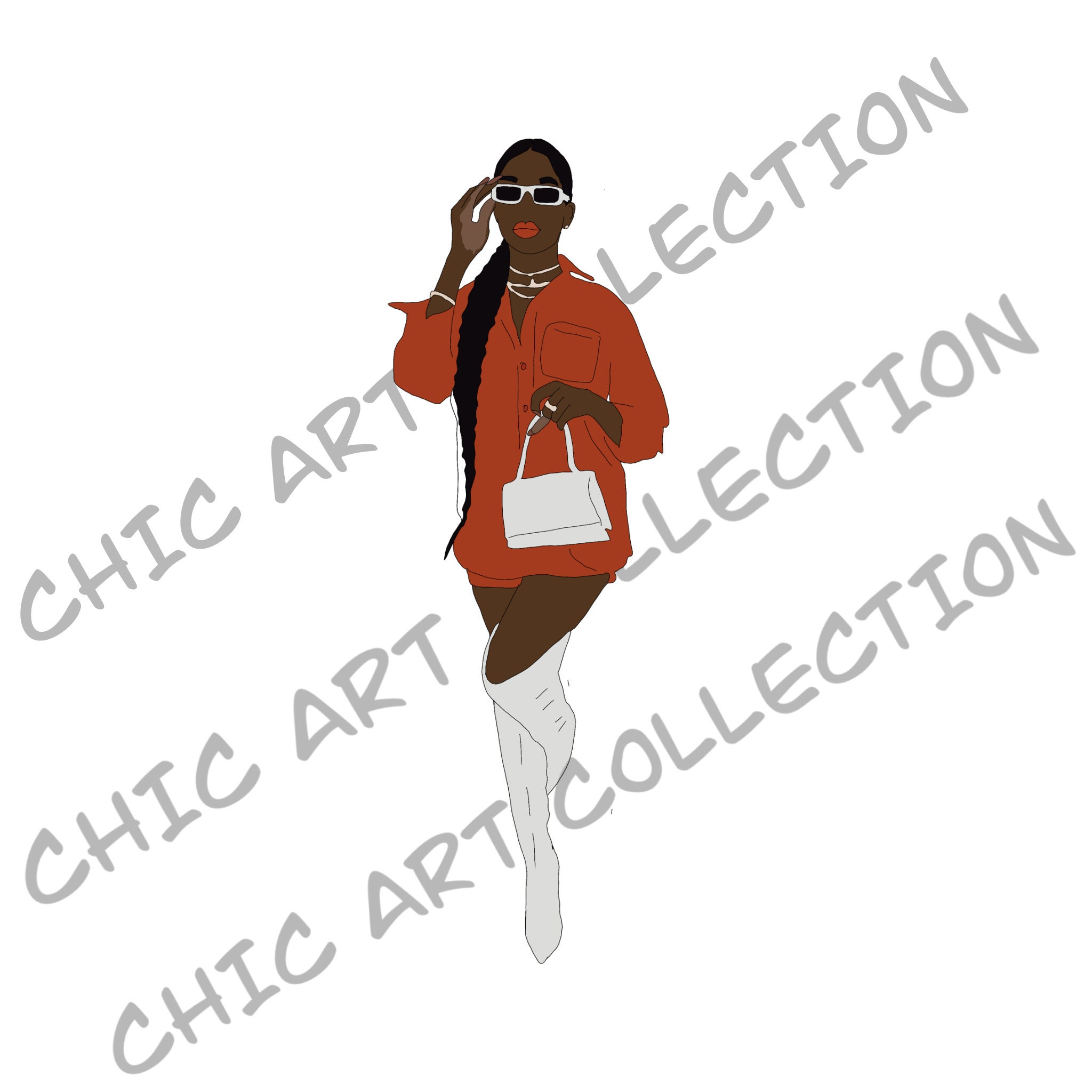 Black Woman Clipart, African American Woman Clipart, Black Woman Png ...