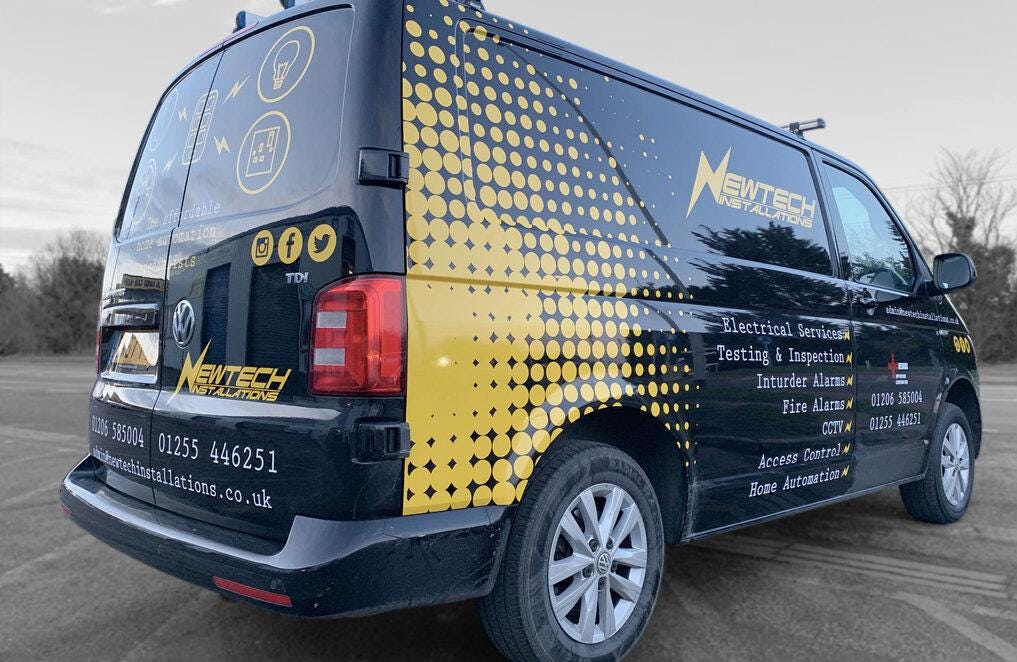 Custom Van Decals , Vehicle Stickers , Commercial Stickers / Decals ...