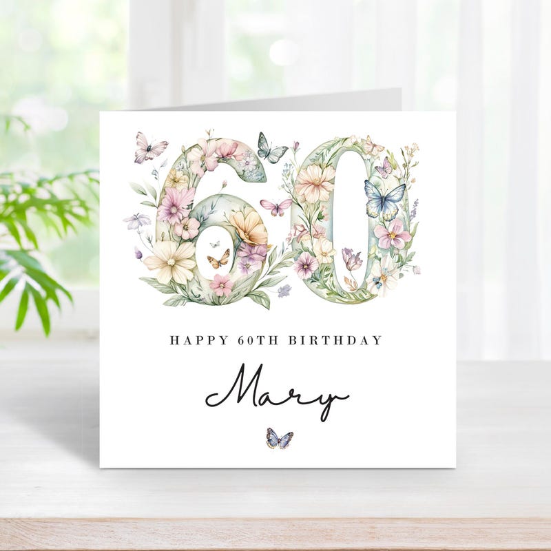 Personalised Plant Cards - Etsy UK
