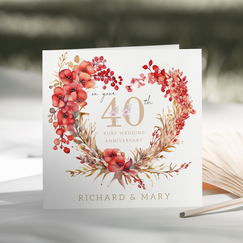 Ruby Wedding Anniversary Gifts - 60+ Gift Ideas for 2026
