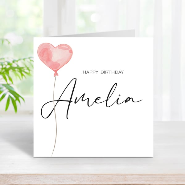 Female Birthday Card - Etsy UK