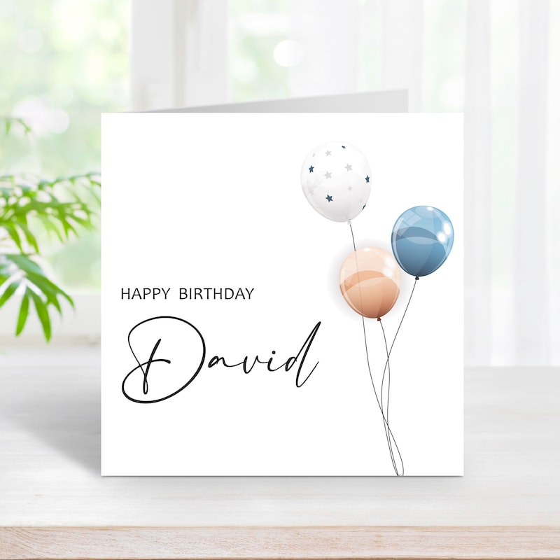 Male Birthday Card - Etsy UK