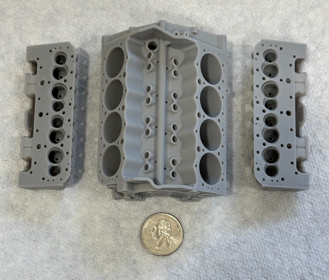 Small Block Chevy Engine and Heads Large - Etsy
