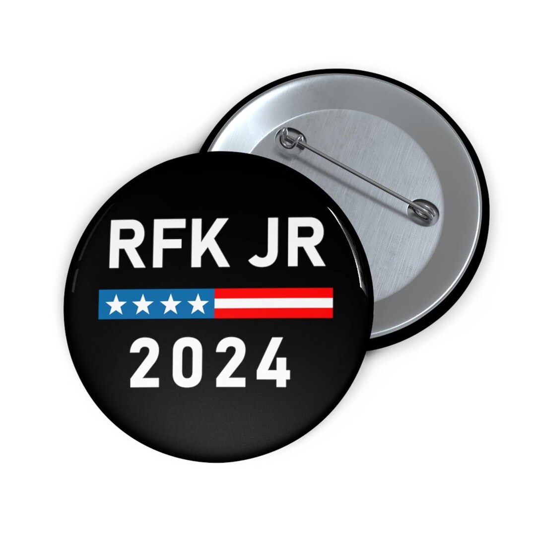 RFK Jr 2024 Button Collectible Robert F. Kennedy 2024 Button - Etsy